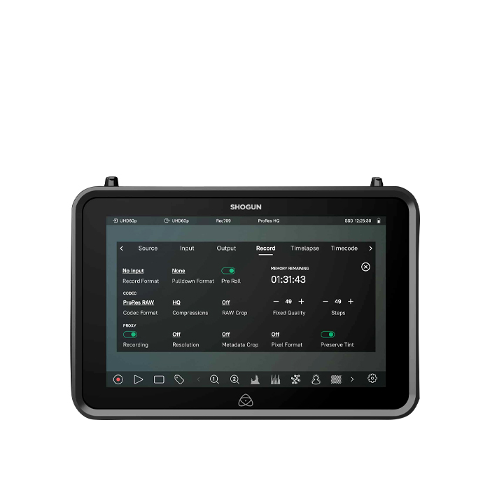 ATOMOS SHOGUN 7" HDR MONITOR-RECORDER
