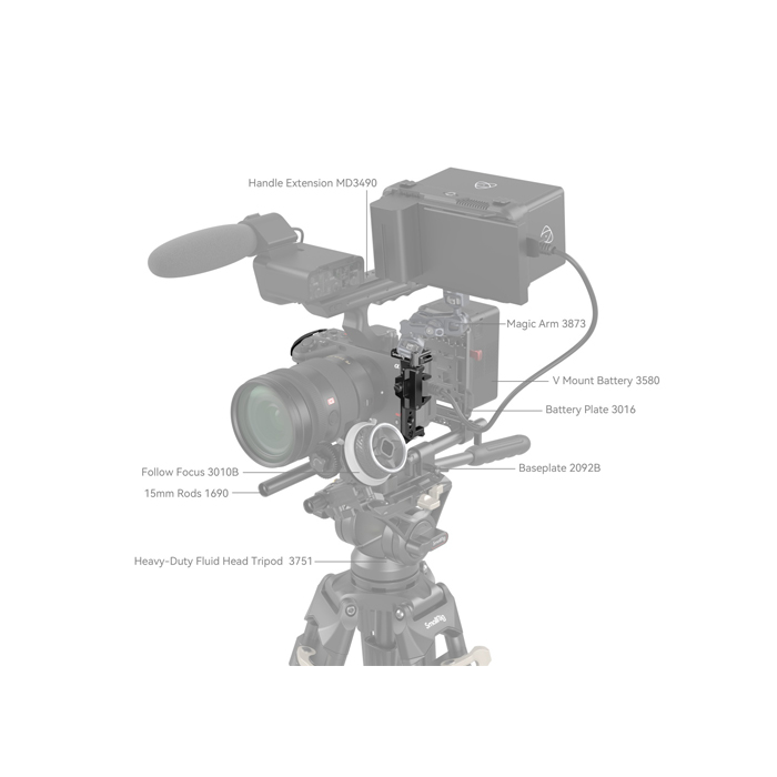 SMALLRIG 4183 CAGE FOR SONY FX30/FX3 NEW VERSION