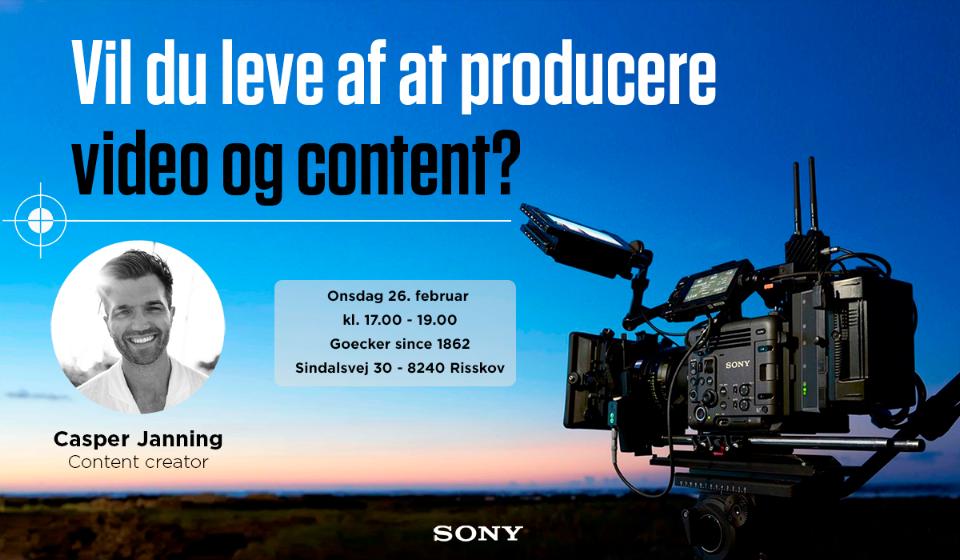 Goecker since 1862 I Kameraer I Videoudstyr